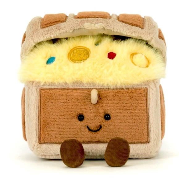 Jellycat | Other | Nwt Amuseables Treasure Chest Plush Toy | Poshmark